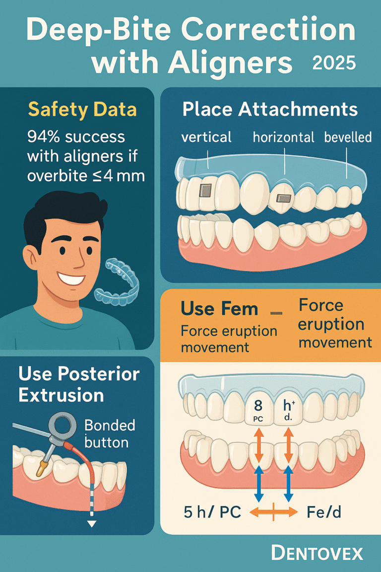 Deep-Bite Correction with Aligners - Dentovex Ortohodontics