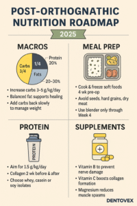Post Orthognathic Nutrition Roadmap 2025 - Macros, Supplements & Meal ...